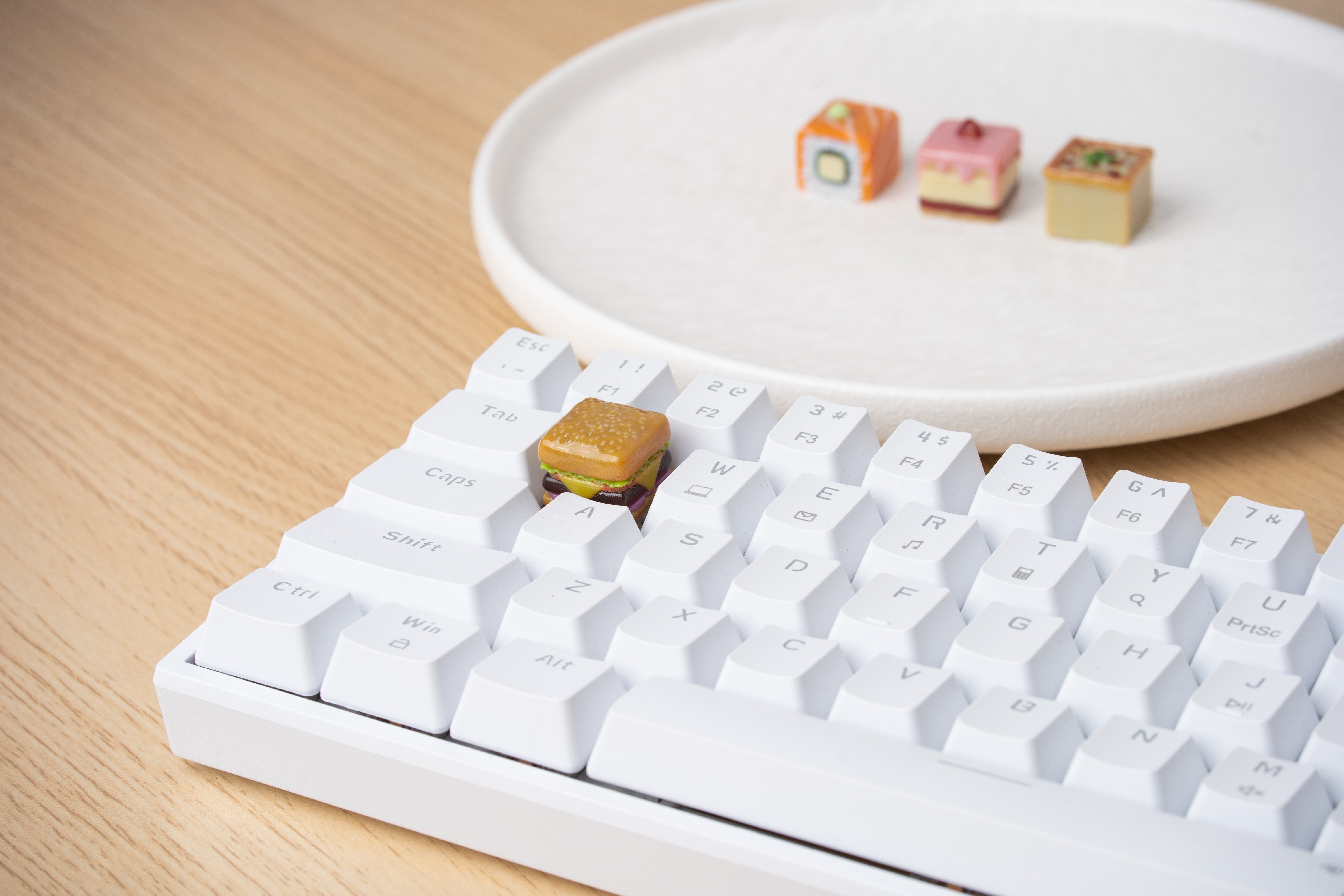 Burger Keycap – 22 Sculpt